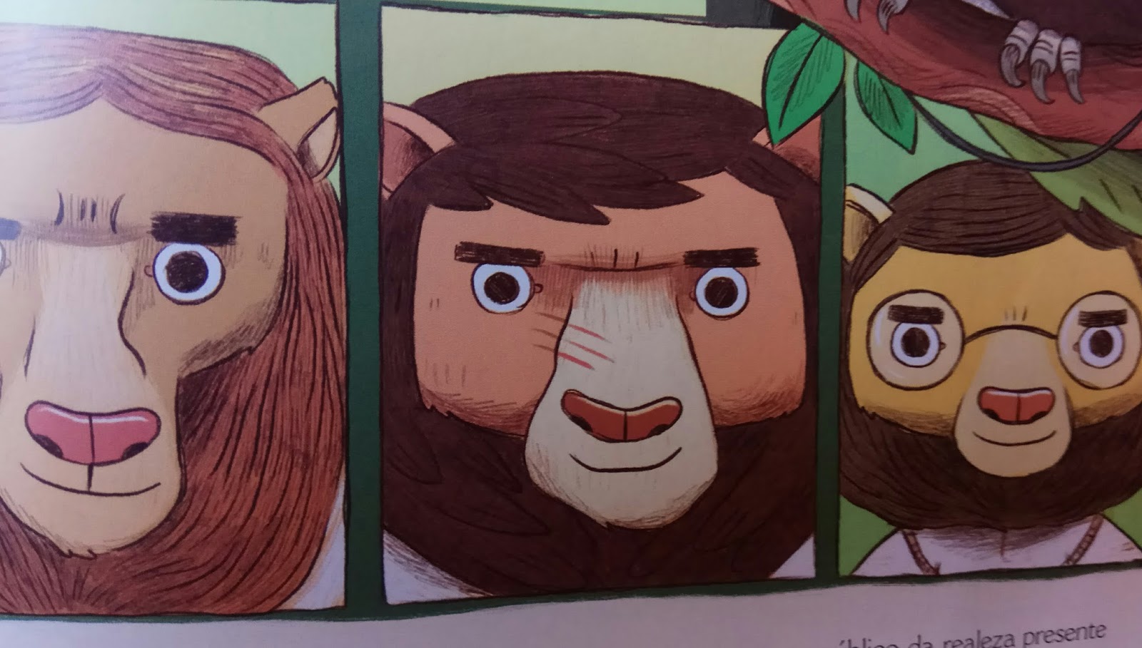 COISAS DA LARA: Resenha O rei leão careca