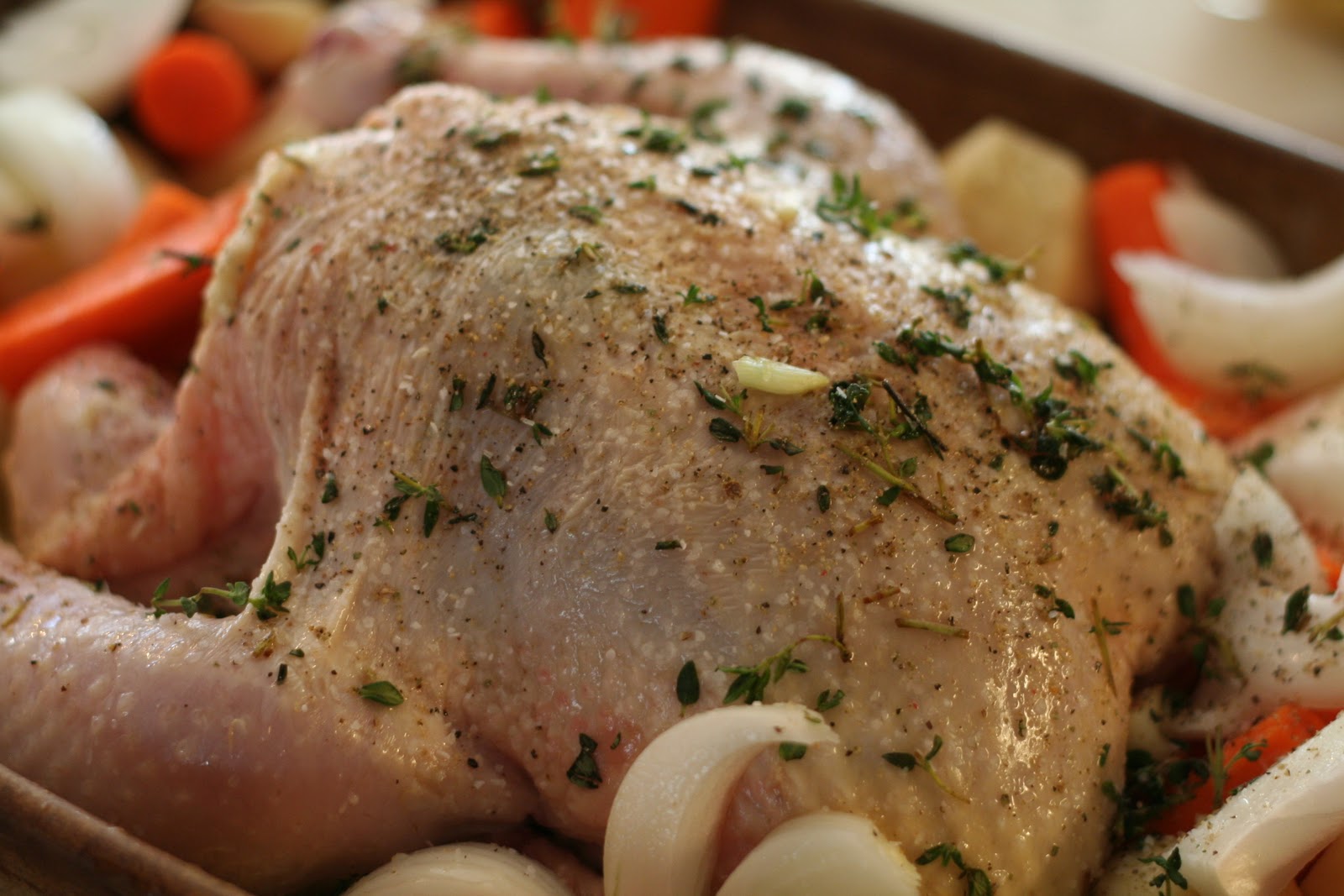 With thy Needle & Thread: Upside Down Chicken...