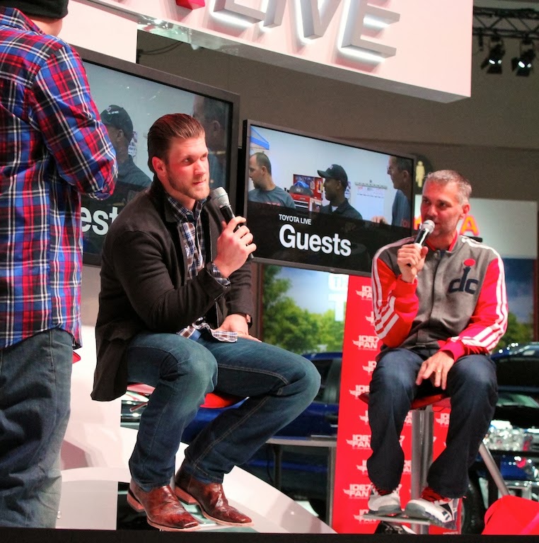 Bryce Harper Appears at Washington Auto Show - DC Outlook