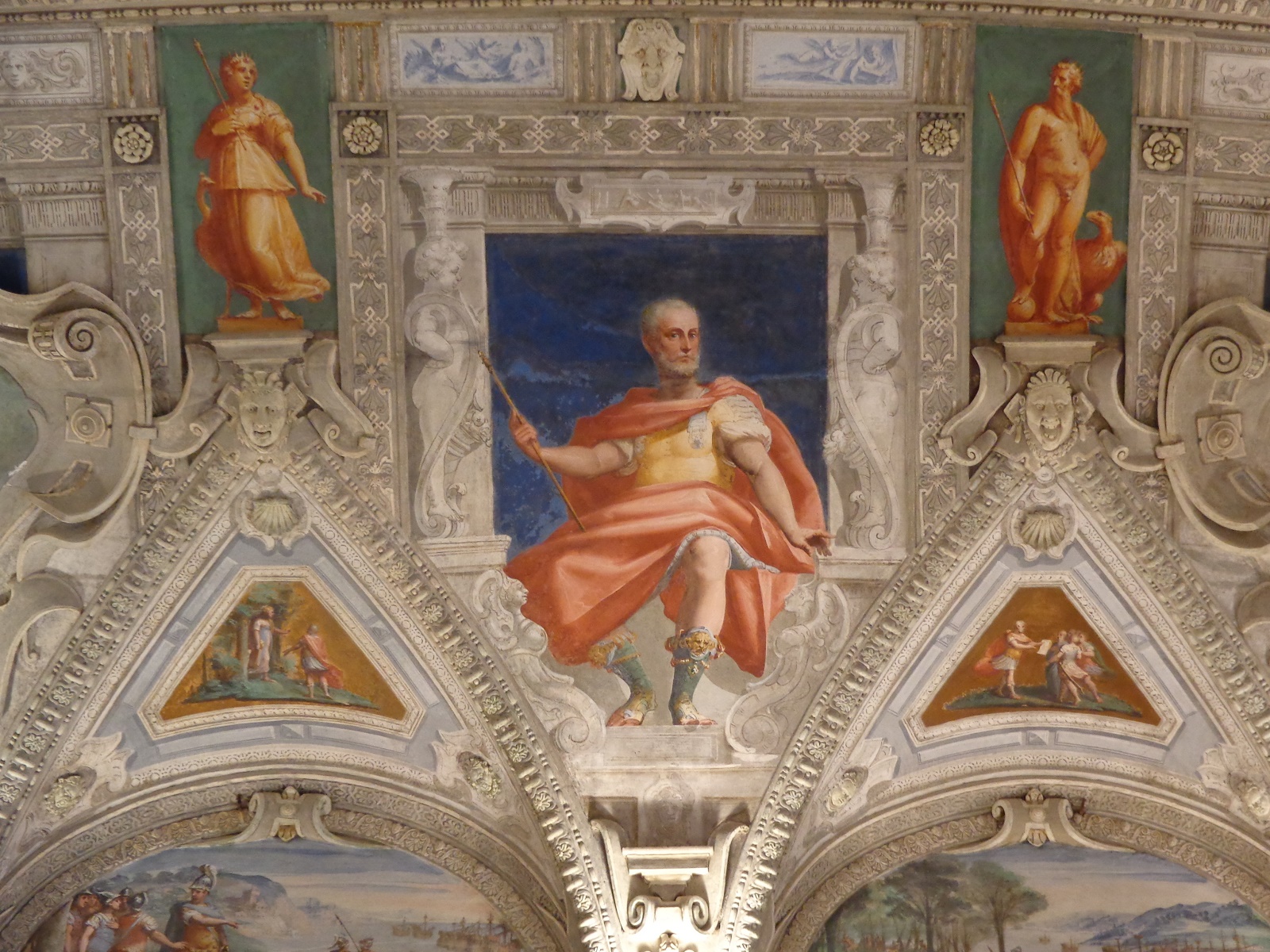 Spencer Alley: Luca Cambiaso (1527-1585) - Ceiling Frescoes