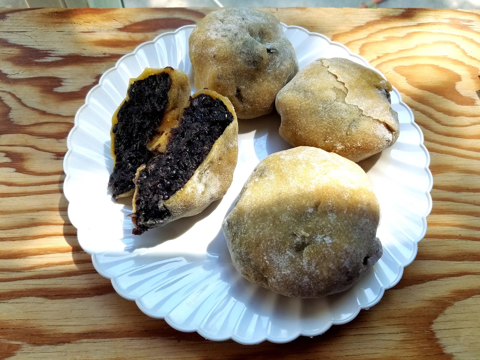 Fusion Food: Mexican Corn "Mochi" With Black Bean "Anko" ~ Preesi ...