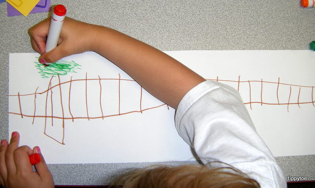 Tippytoe Crafts: Name Trains