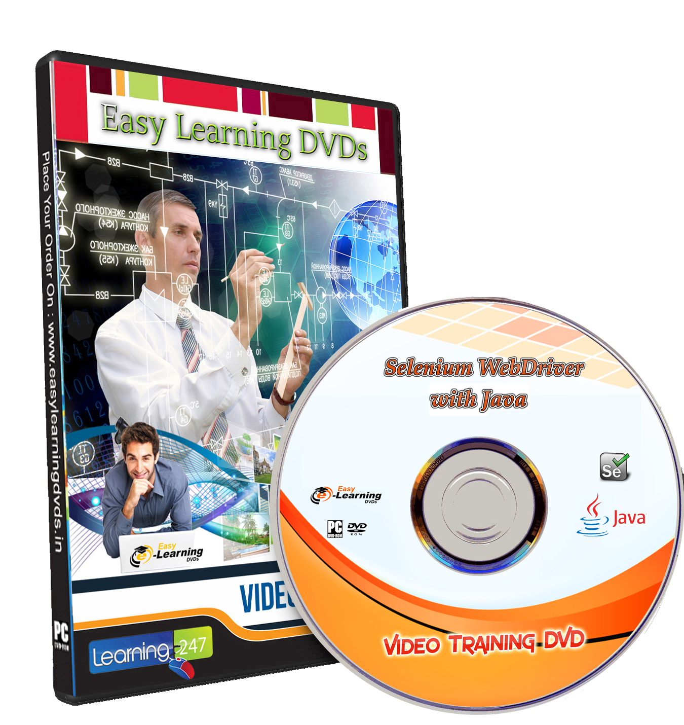 Easy Learning Dvds Learn Selenium Webdriver With Java