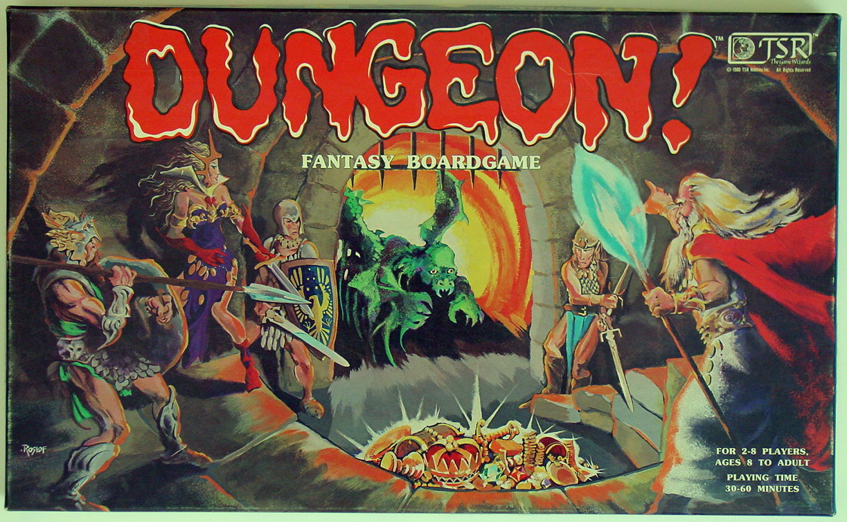 A Little Nü, A Little Olde: Board Game Review: "Dungeon!" (1975)
