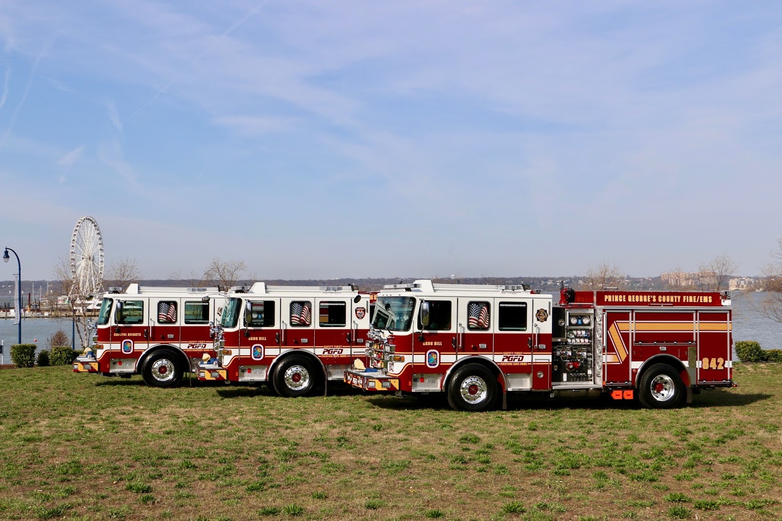 New PGFD Engines Delivered