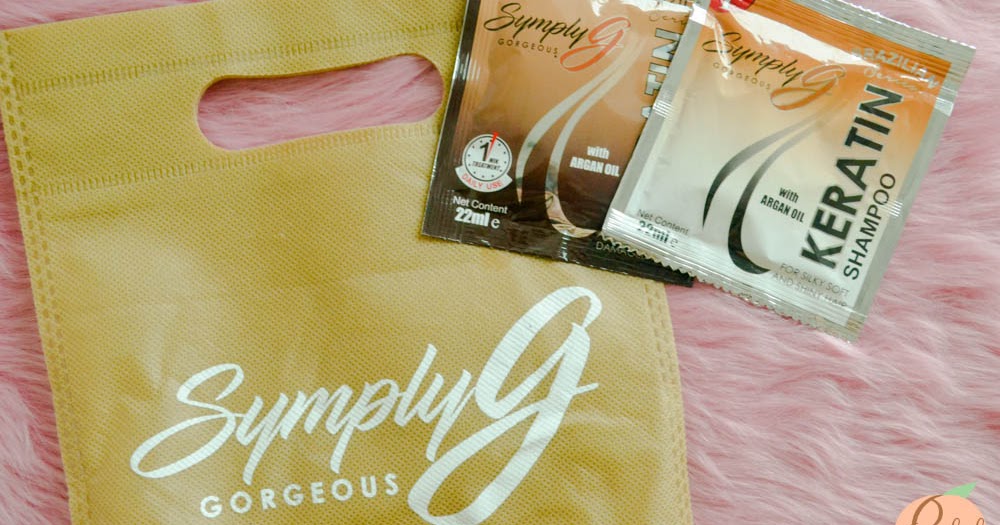 [Review] Amazing Symply G keratin shampoo and conditioner at P6 each