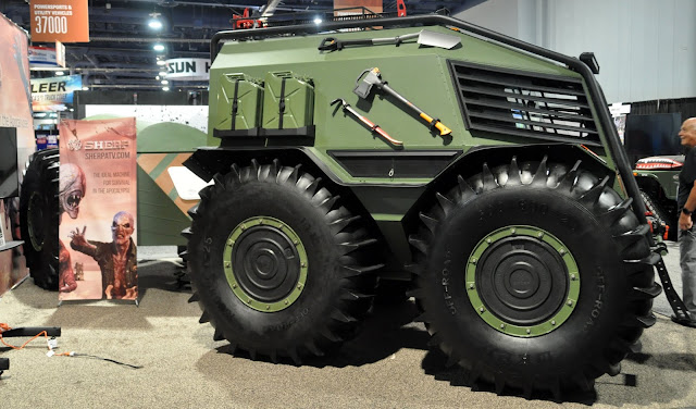 Just A Car Guy: I finally got to see a Sherpa up close, it's impressive