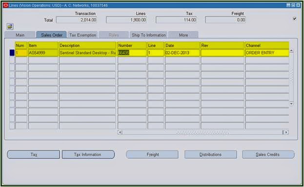 Oracle Applications: Oracle Order to Cash (O2C) Life Cycle