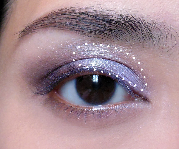 The Makeup Box: Lavender-Chocolate: Soft luminous purple andbrown ...