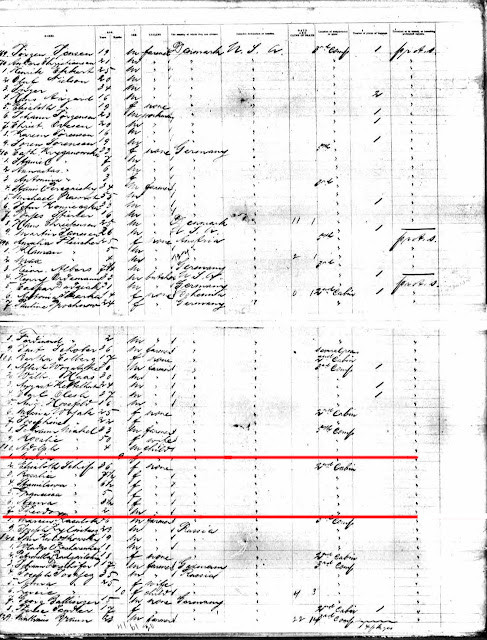 Roots & Stuff: Schipp Family Passenger lists