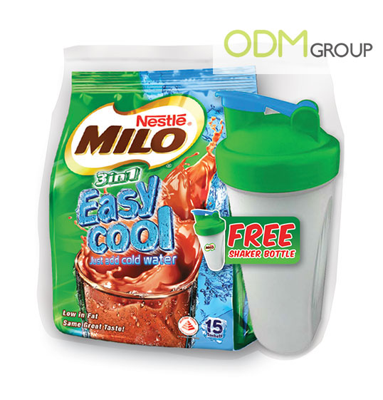 Marketing Gifts: Stay cool with Milo’s Easy Cool custom bottle promotion!