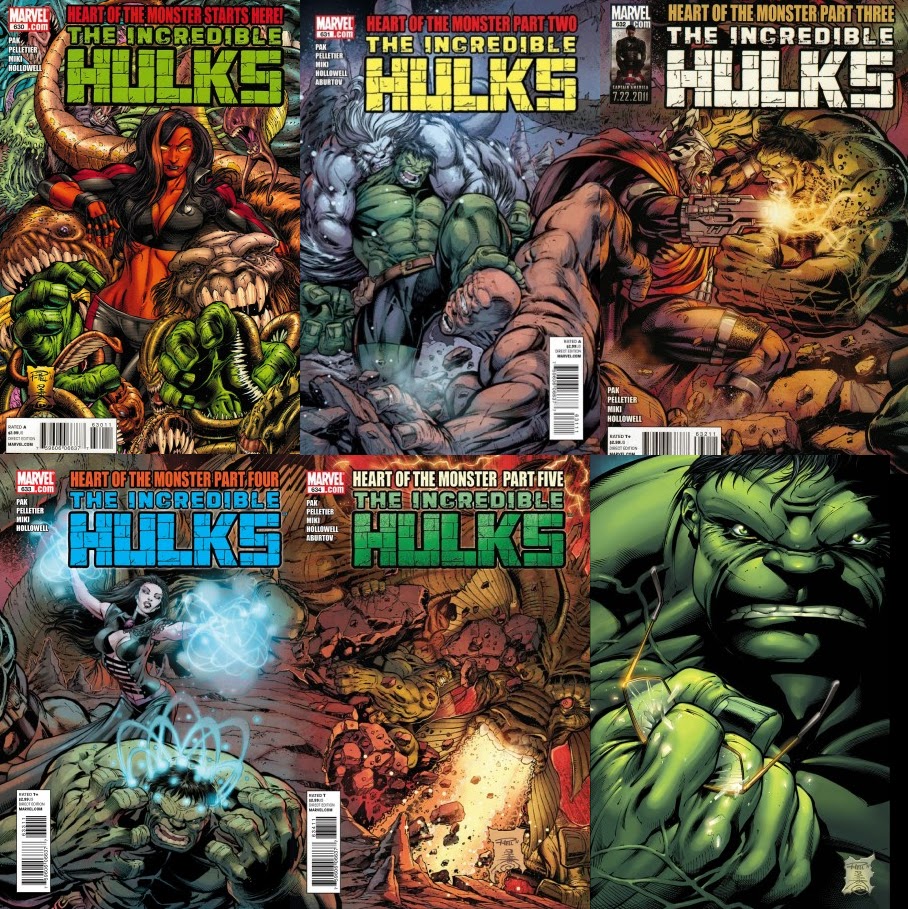 The Comic Book Catacombs: Rayboy's Review: Incredible Hulks #634 (Marvel)