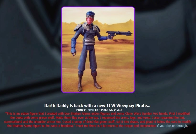 Customs for the Kid: Clone Wars "Unidentified Weequay Pirate 1 (Florrum ...