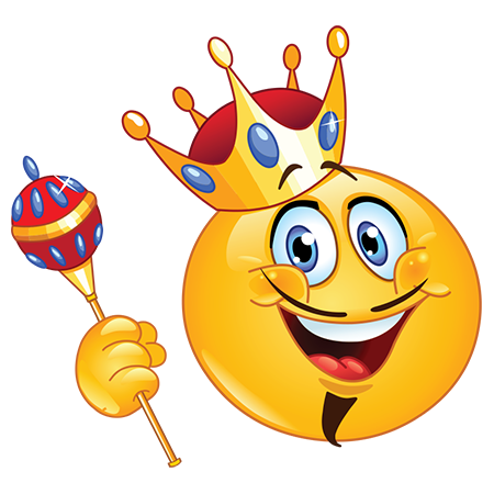 King Smiley | Symbols & Emoticons