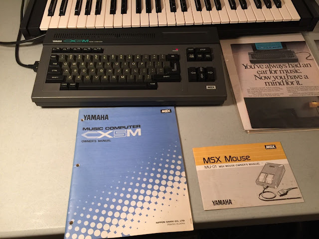 MATRIXSYNTH: Yamaha CX5M Music Computer SFG-05U FM Synthesizer SYK-10 ...