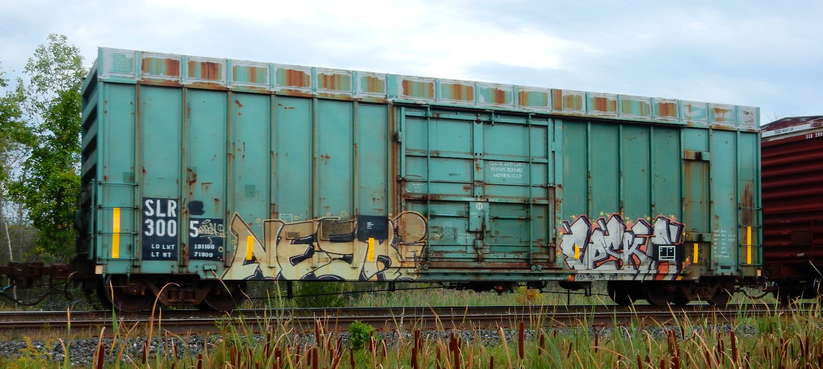 Trackside Treasure: SLR extended-height boxcars