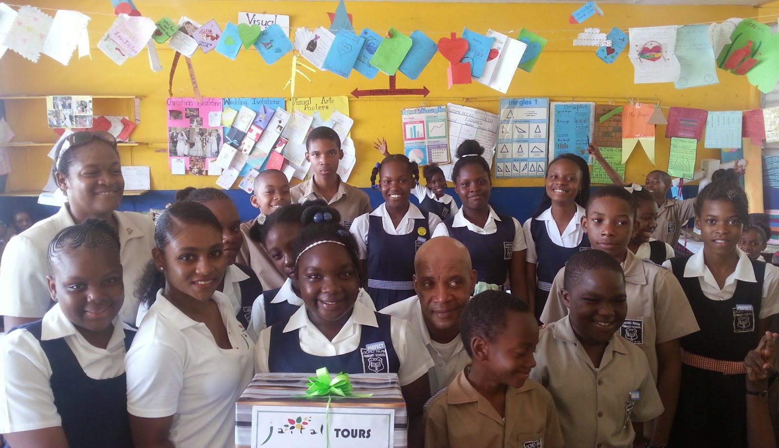 Jamaica school donations: Jaital Tours Celebrate Child's Month - Ocho ...