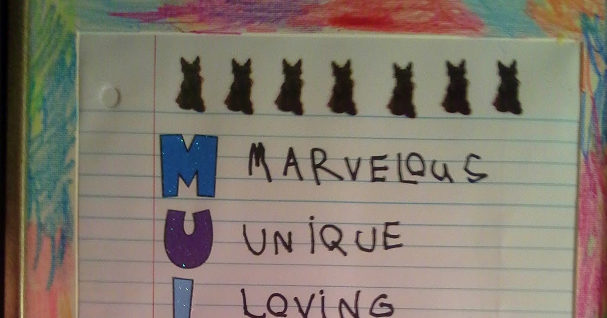 Clever, Crafty, Cookin' Mama: Cute Teacher Gift - An Acrostic Poem