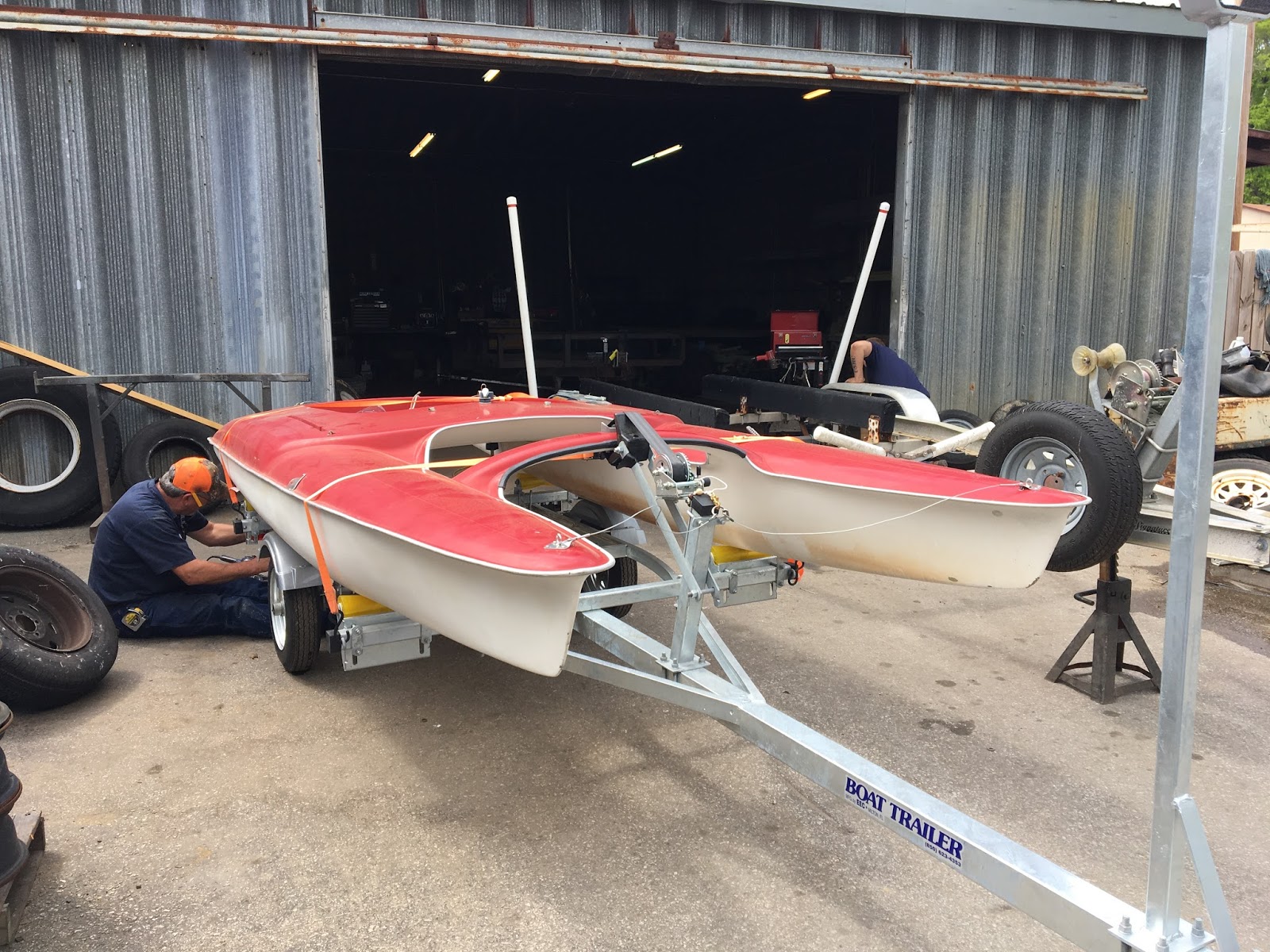 Small Boat Restoration: Alcort Catfish SMEDLEY
