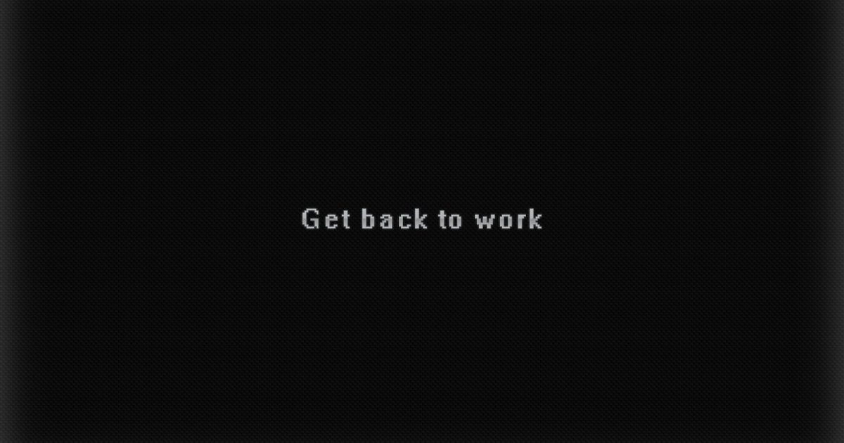 Mako Wallpaper: Get Back to work