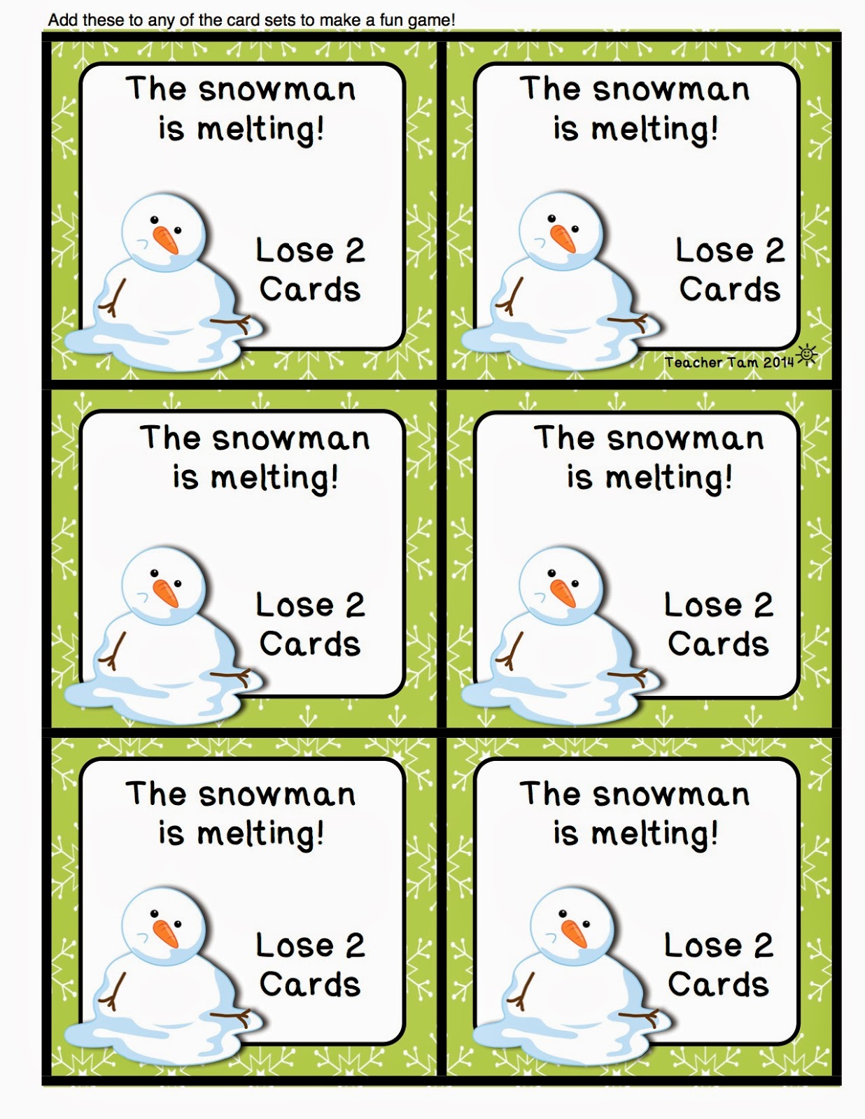 Teacher Tams Educational Adventures Telling Time Task Cards Game And