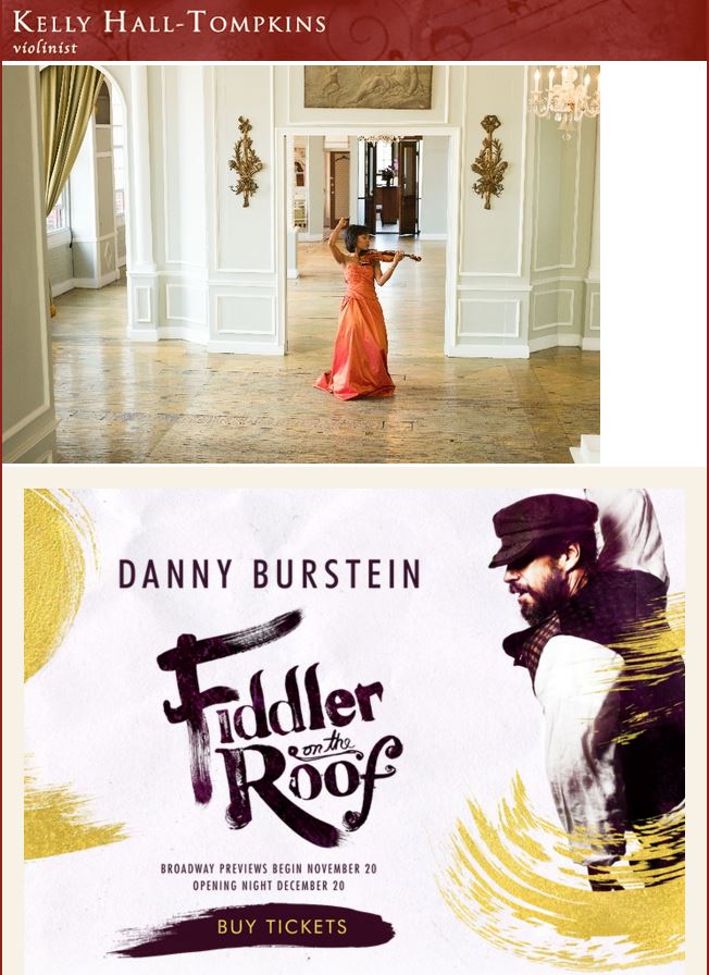 AfriClassical: Kelly Hall-Tompkins is the Fiddler in 'Fiddler On The ...