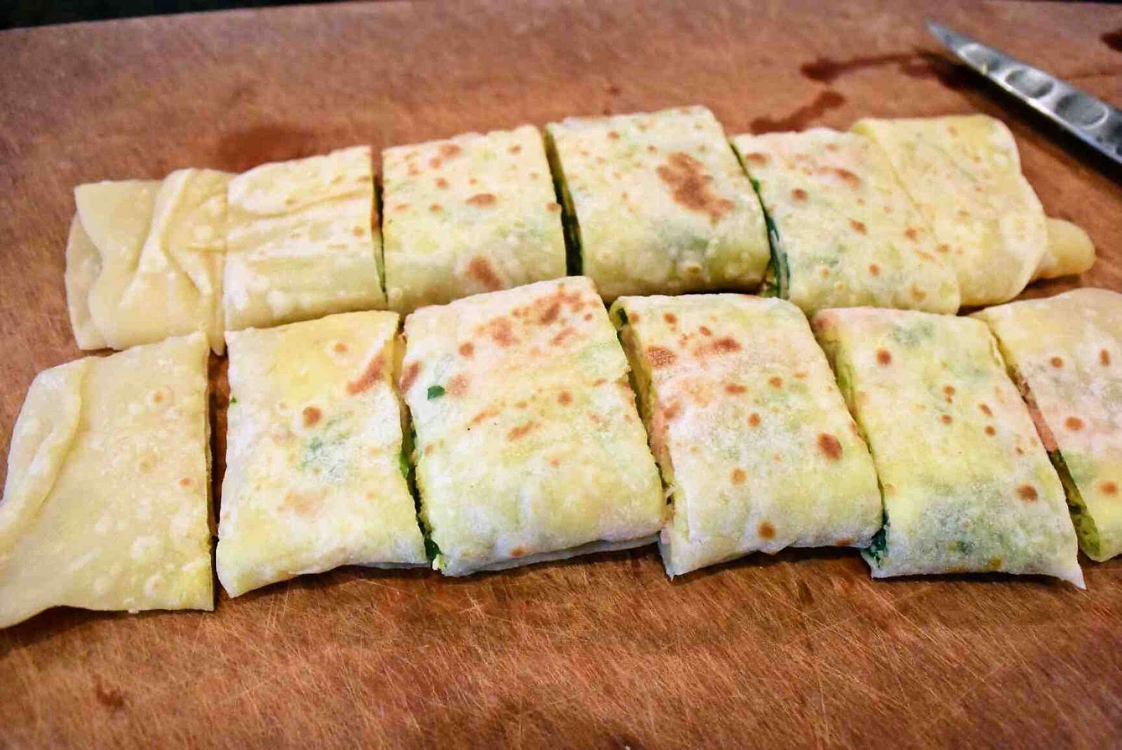 Recipes for Tom: Taiwan-fu tamago kureepu / dan bing / Taiwanese egg crepes