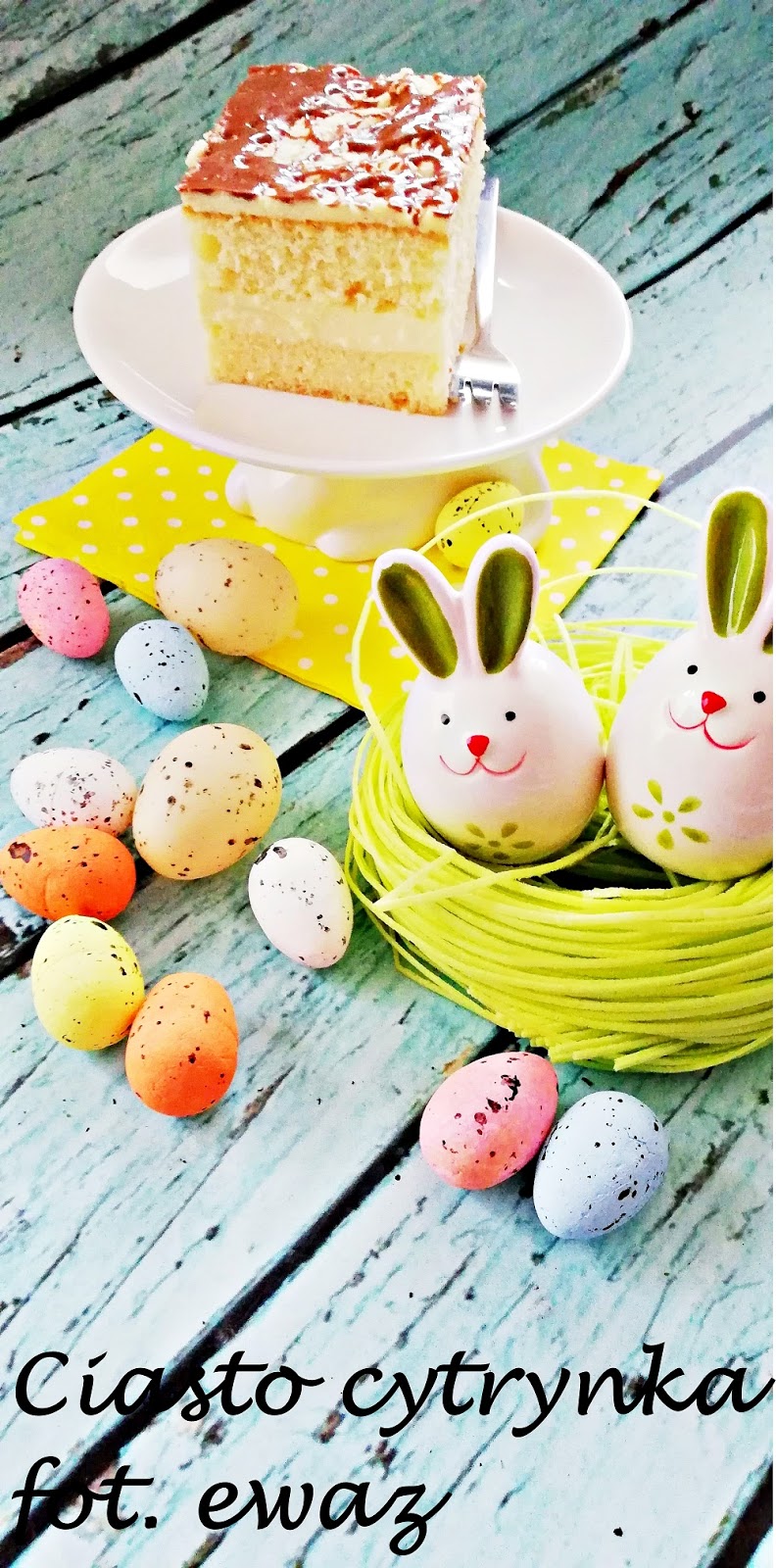 Ewa w kuchni: Ciasto cytrynka