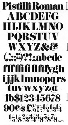 Font đồ họa: [Serif] UVF Pistilli-Roman Việt hóa