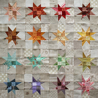 PatchworkPottery: Apron, Tea & Stars