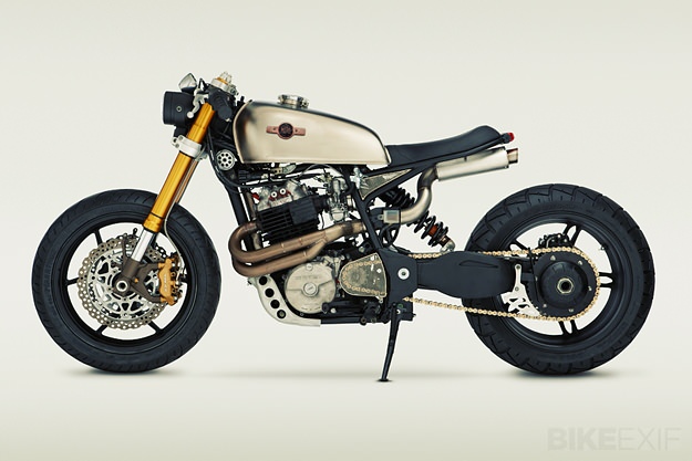 MOTORCYCLE 74: Honda XL 600 custom by John Ryland