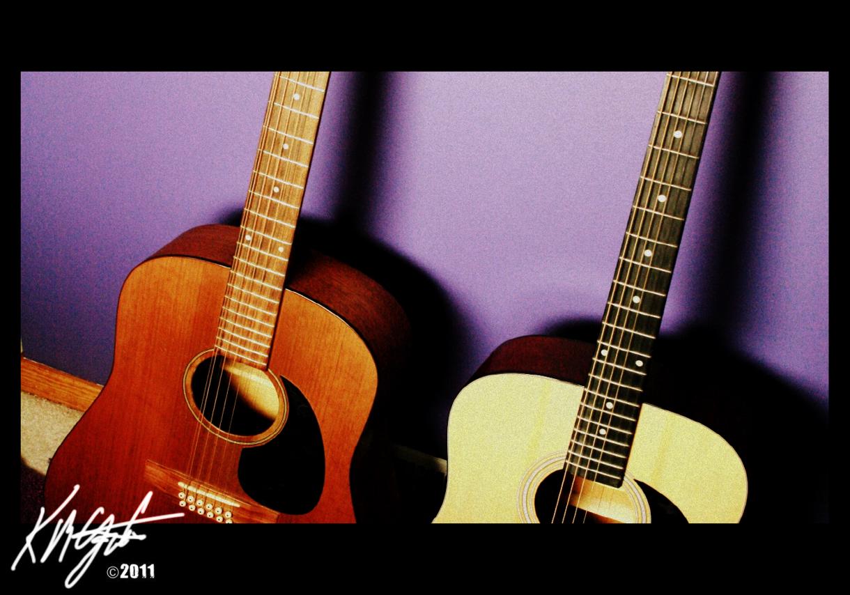 gatzkART!: "Dual Guitars" Corel Painter Photo Essentials 4 - Picasa 3.9