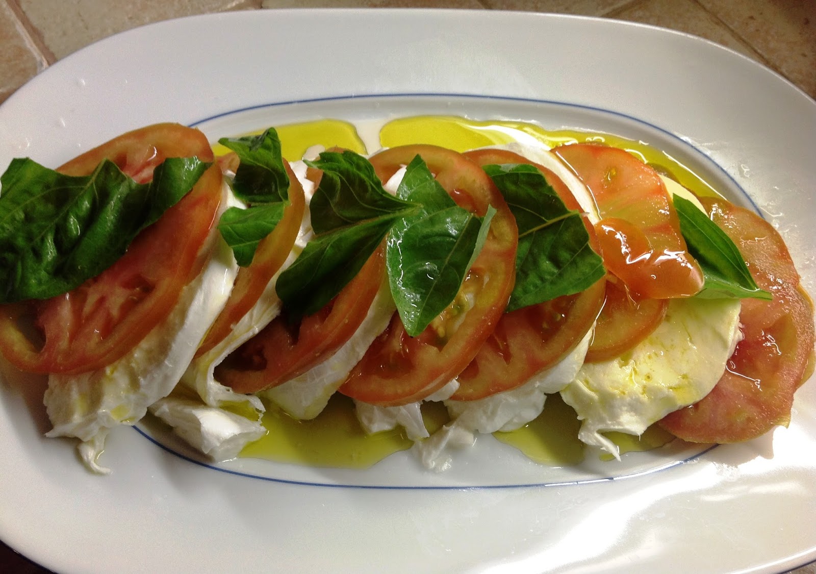 mangiaconrosa: Insalata caprese