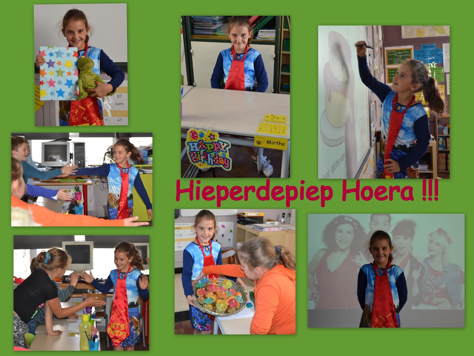 Stem hier op 3 & 4!: Mirthe werd 8 jaar!