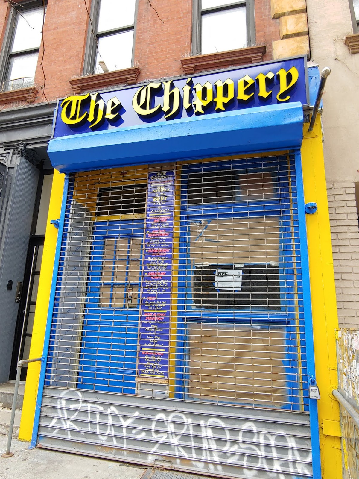 EV Grieve: [Updated] The Chippery, now with signage on 1st Avenue