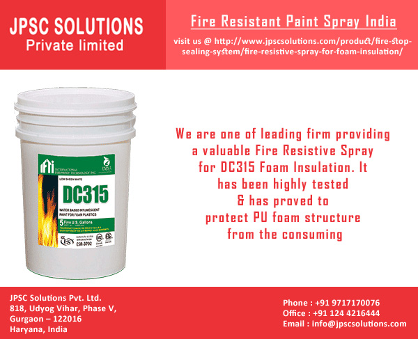 Fire Solutions & Protection : Get Fire Resistant Paint Spray In India ...