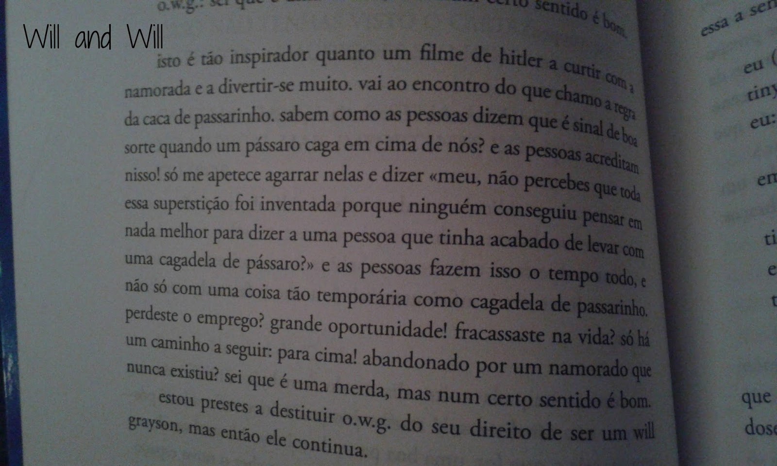 Will e Will de John Green e David Levithan - Os Devaneios da Tim