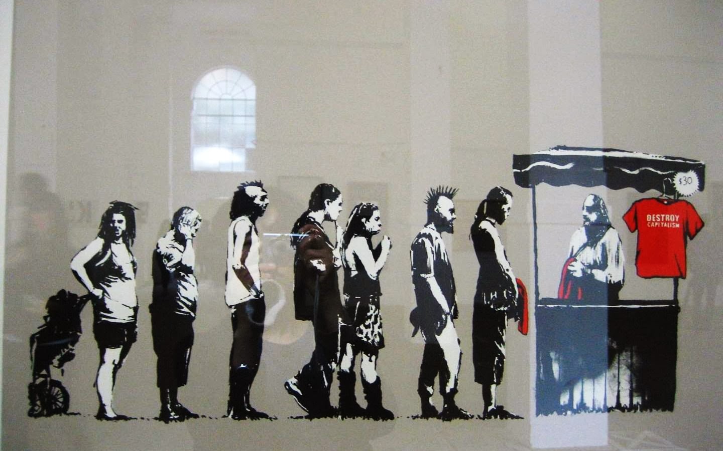 Atelier de l'Architecture et du Patrimoine: Banksy, quizá Robin Gunningham