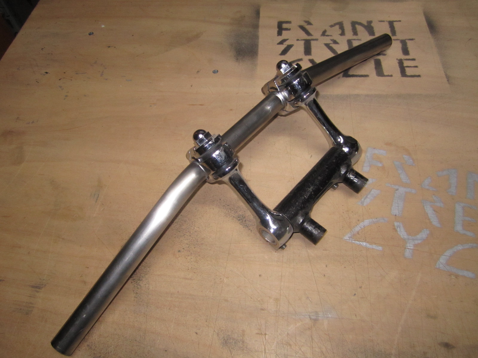 FRONT ST CYCLE: springer risers on a glide