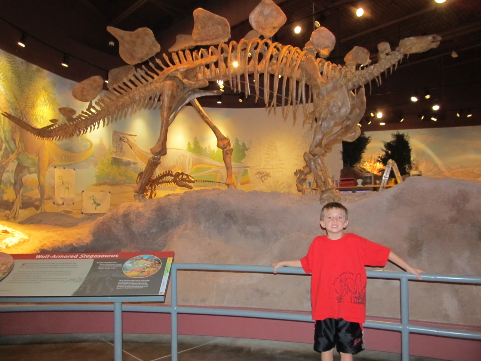 .: Dinoland- Day 3- Utah Field House of Natural History, McConkie Ranch ...