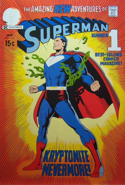 The John Douglas (Mostly) Comic Book Art Site: Superman #233 - Cover ...