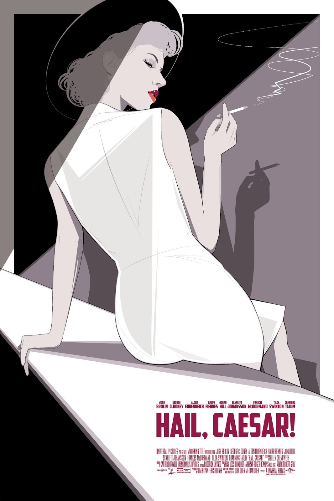 INSIDE THE ROCK POSTER FRAME BLOG: Hail Caesar Craig Drake Poster From ...