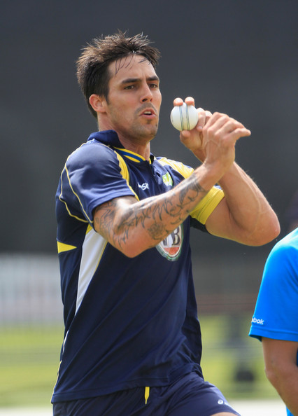 Famous Sports Personalities: Mitchell Johnson Biography And Images 2012