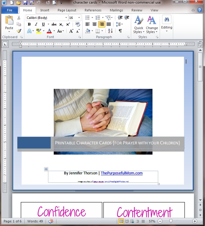 How to Make a Free Printable and Offer it to Blog Readers (Using ...