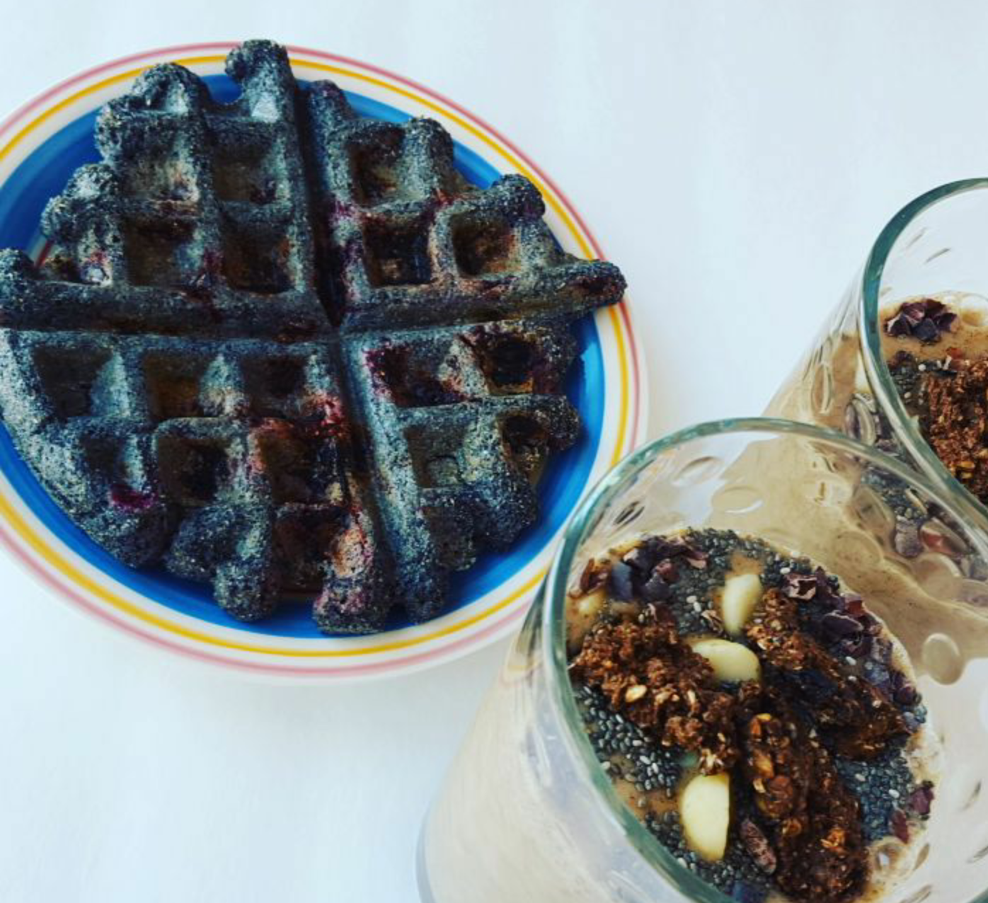 Tess Challis: Blue Raspberry Waffles