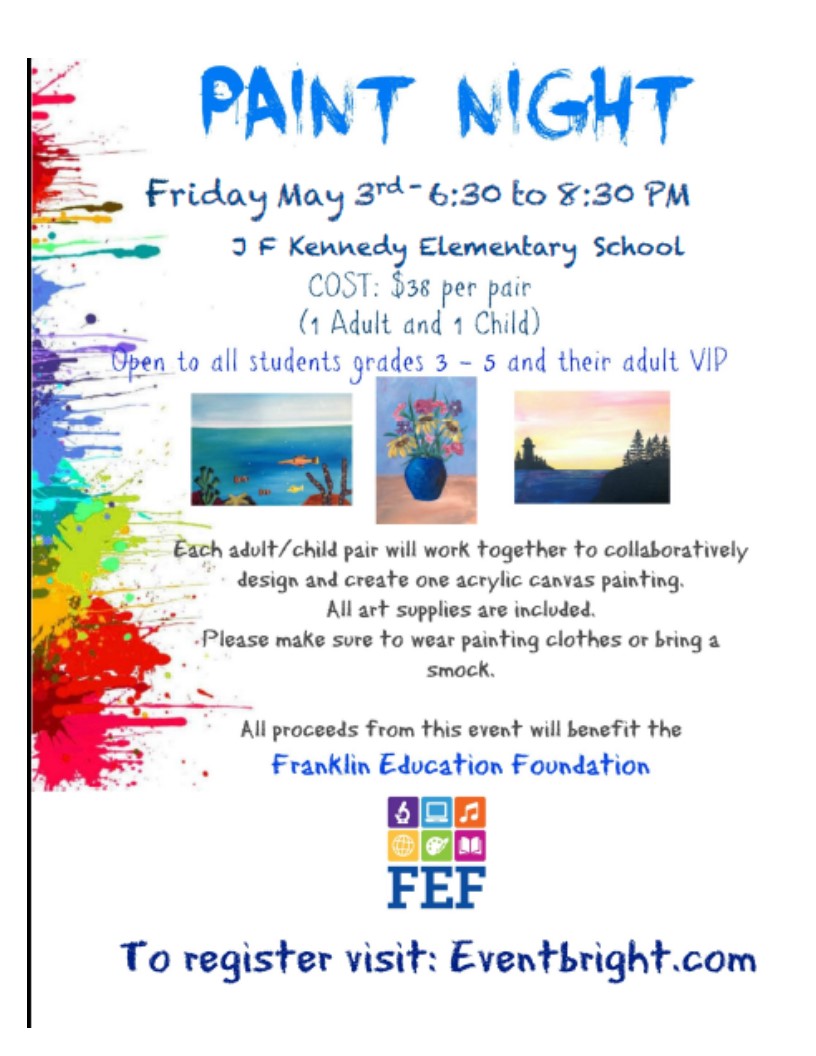 Franklin Matters: FEF Paint Night - May 3