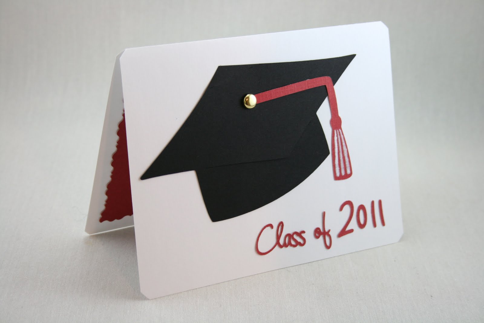 off the map: Graduation Cap Card