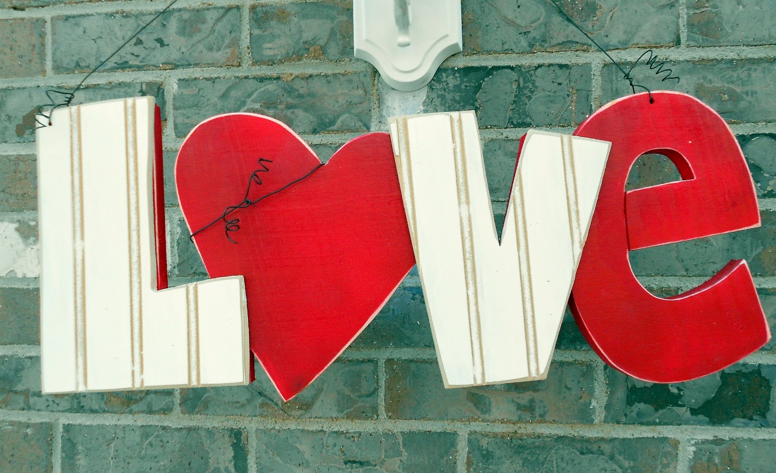 WOOD Creations: LOVE Door Hanger Tutorial by Guest Blogger Six Sisters ...