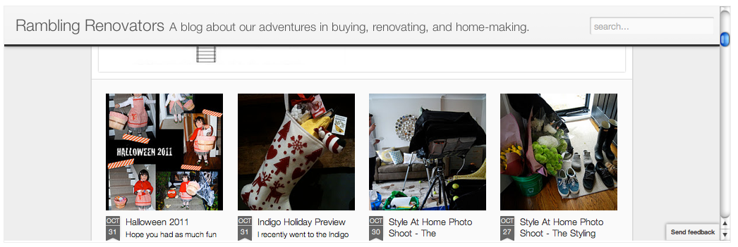 Blogger Dynamic Templates - Rambling Renovators