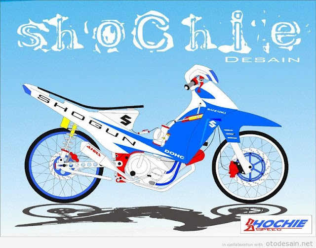 Motor Drag Ninja : Gambar Modifikasi Suzuki Shogun R 110 Terbaru 2013